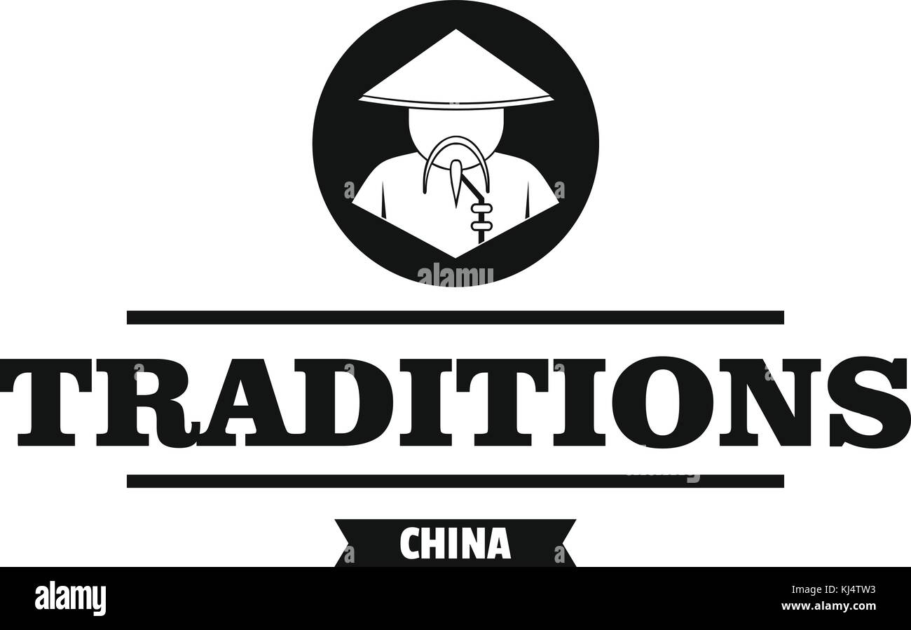 China traditions logo, simple black style Stock Vector Image & Art - Alamy