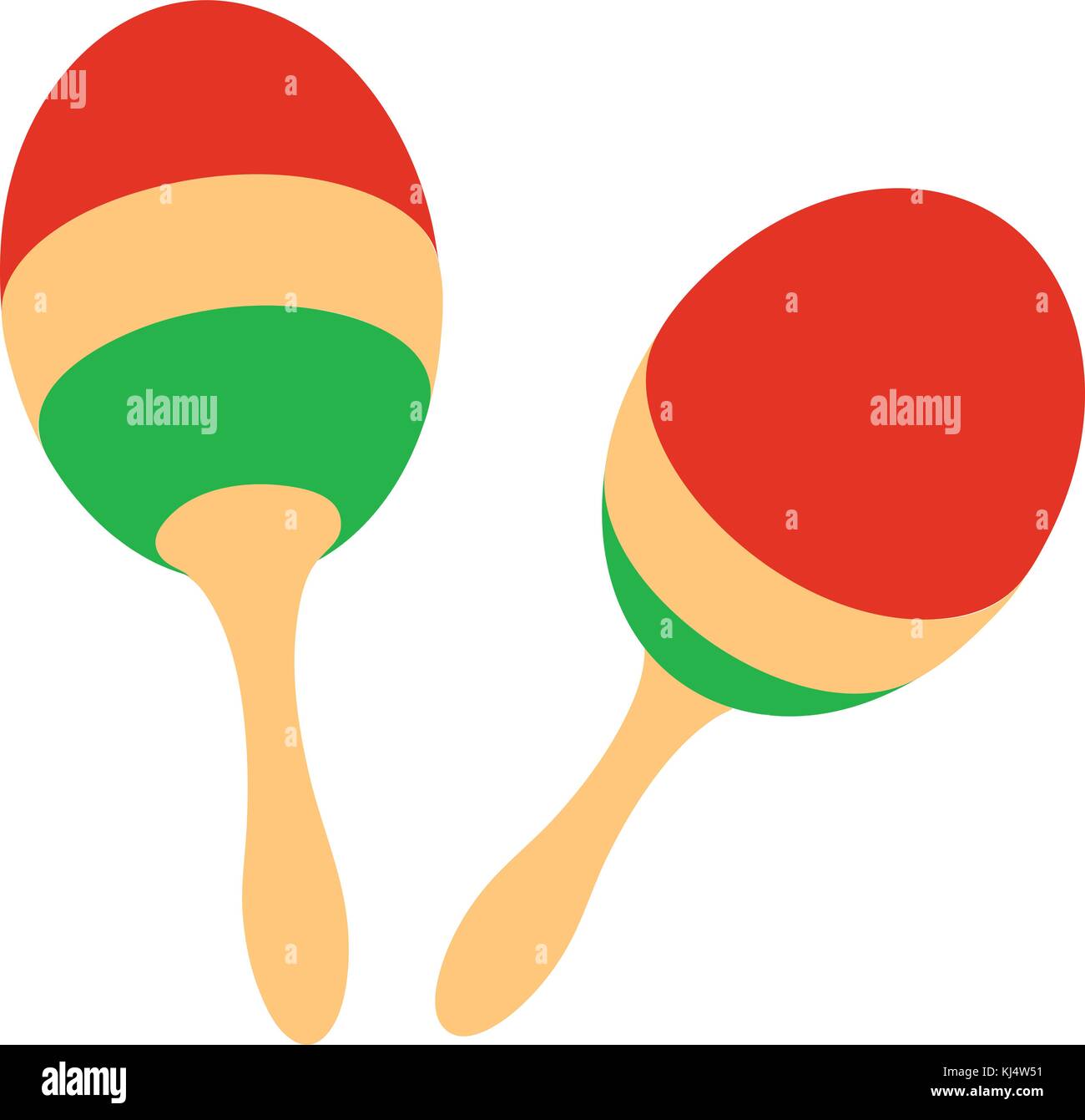 Maracas icon, isometric style Stock Vector Image & Art - Alamy