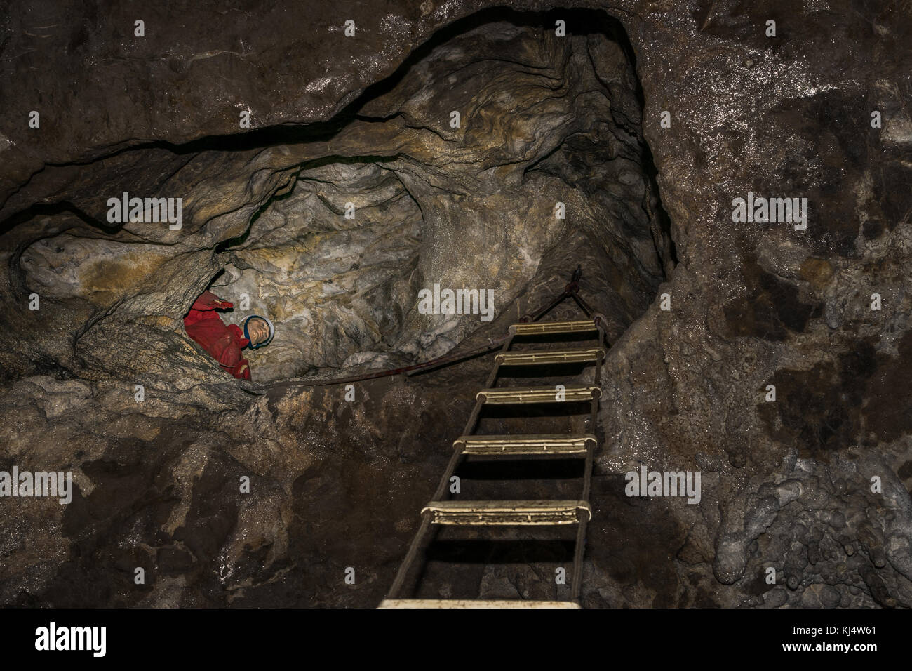 Caving ladder hi-res stock photography and images - Alamy