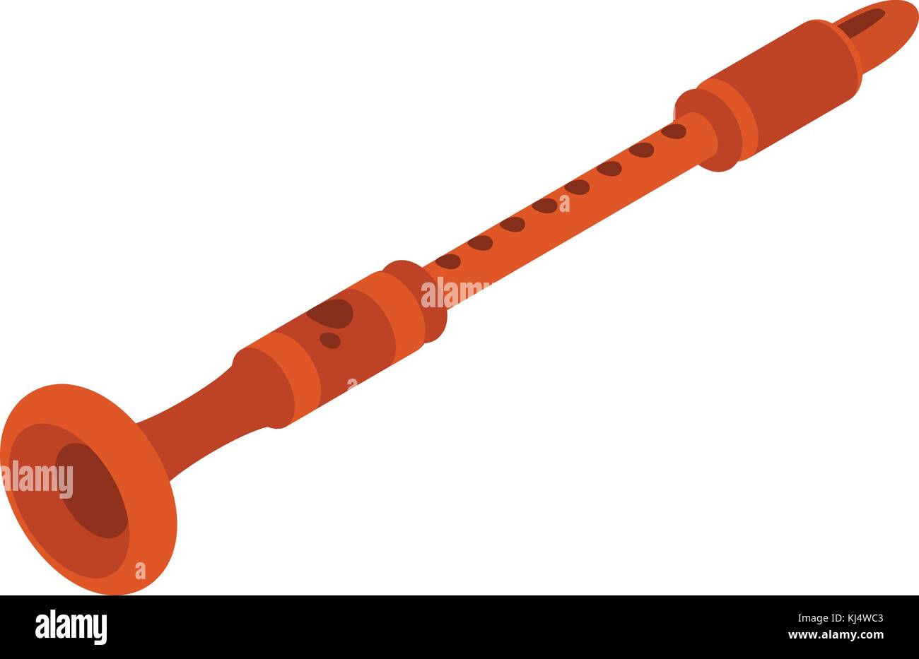Clarinet icon, isometric style Stock Vector Image & Art - Alamy