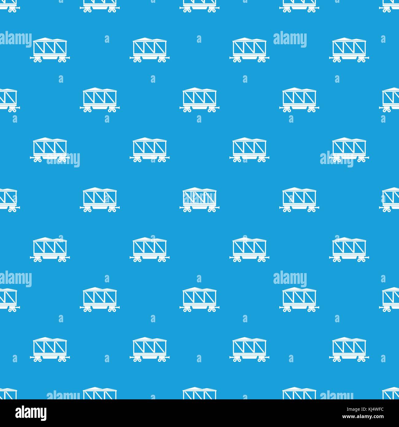 Railway wagon pattern seamless blue Stock Vector Image & Art - Alamy