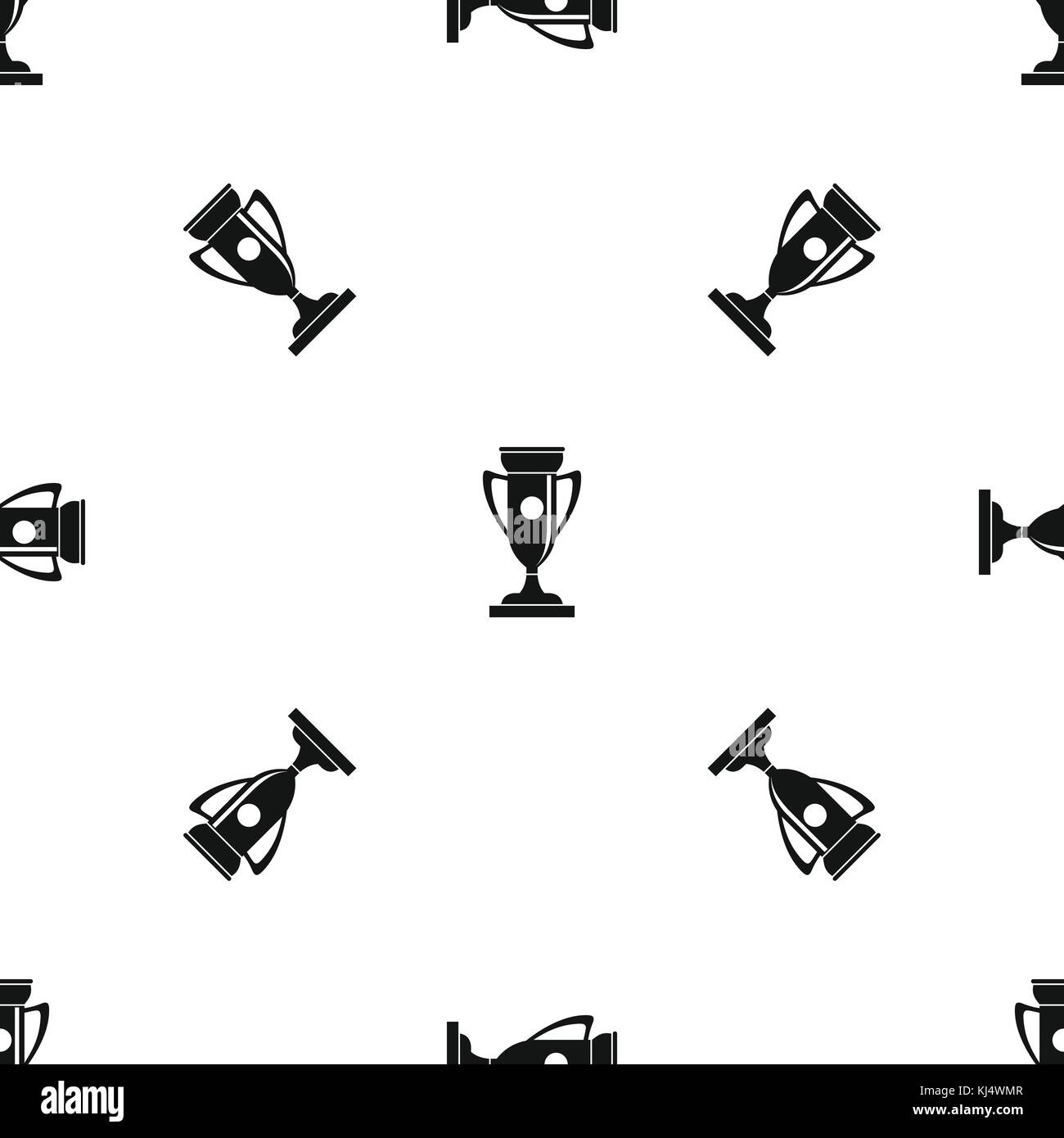 Winning cup pattern seamless black Stock Vector Image & Art - Alamy