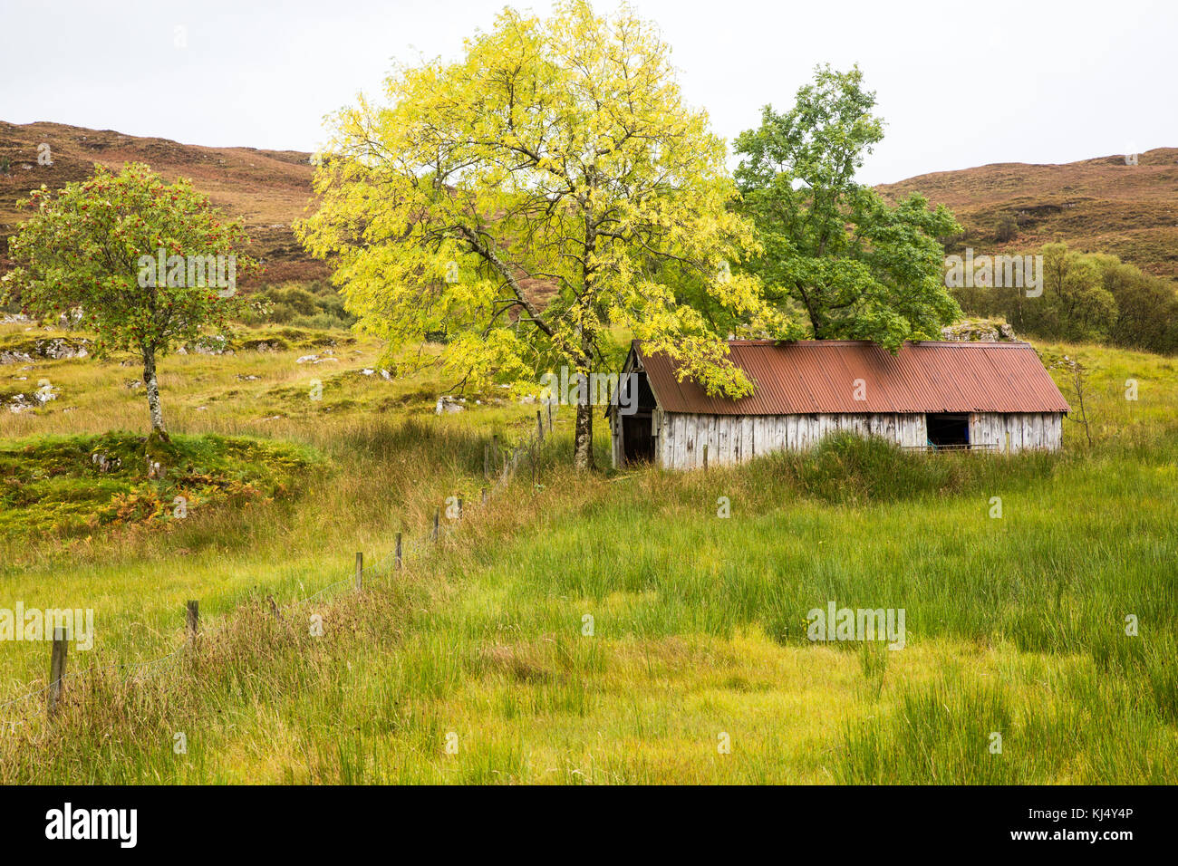Old Barn, Achintraid, KIshorn, Scotland Stock Photo - Alamy