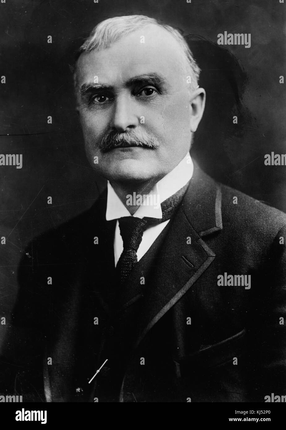 William Cabell Bruce, photo portrait head and shoulders Stock Photo - Alamy