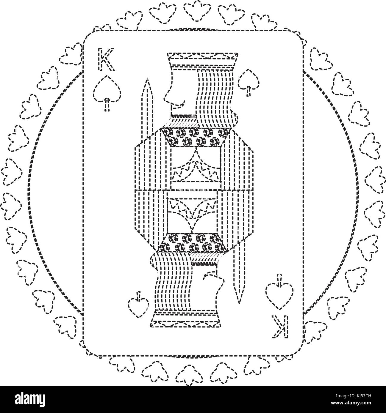 Spades shape Stock Vector Images - Alamy