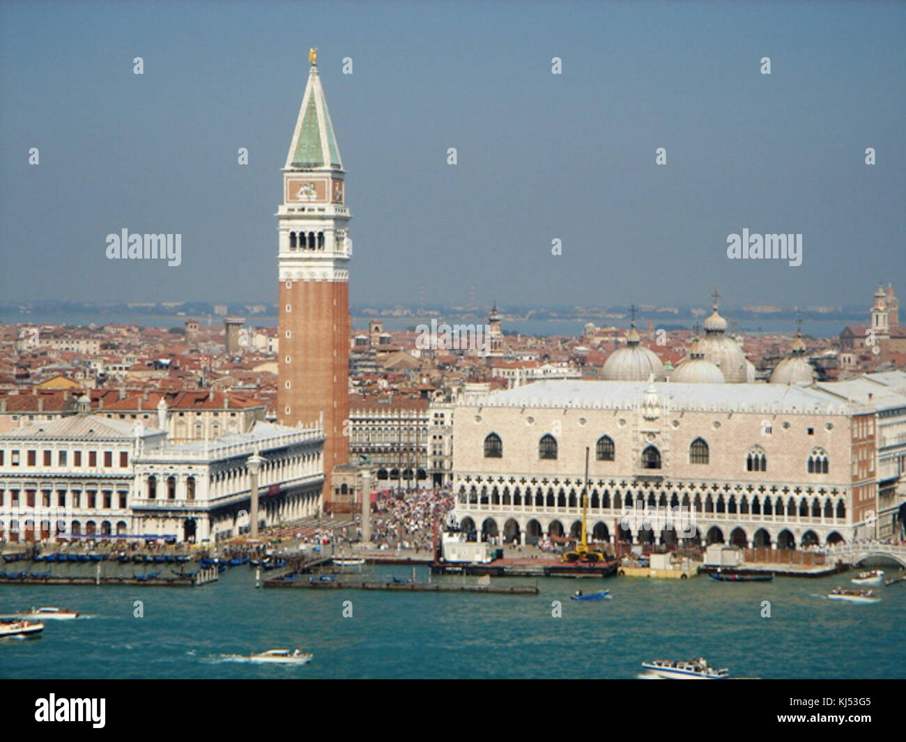 Venice birds-eye view Stock Photo - Alamy