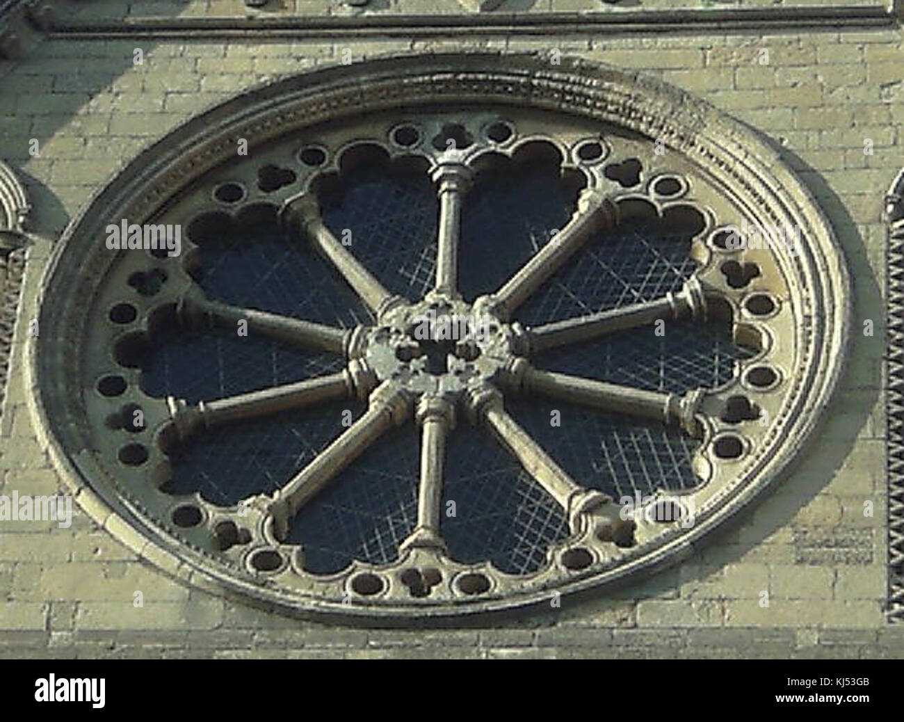 Beverley Minster rose window Stock Photo - Alamy