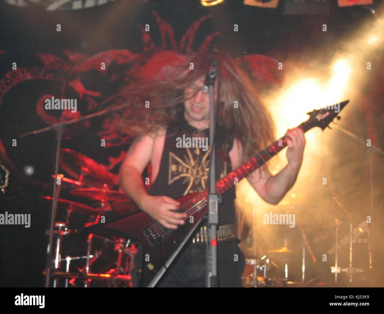 Vader band playing live 2 Stock Photo - Alamy