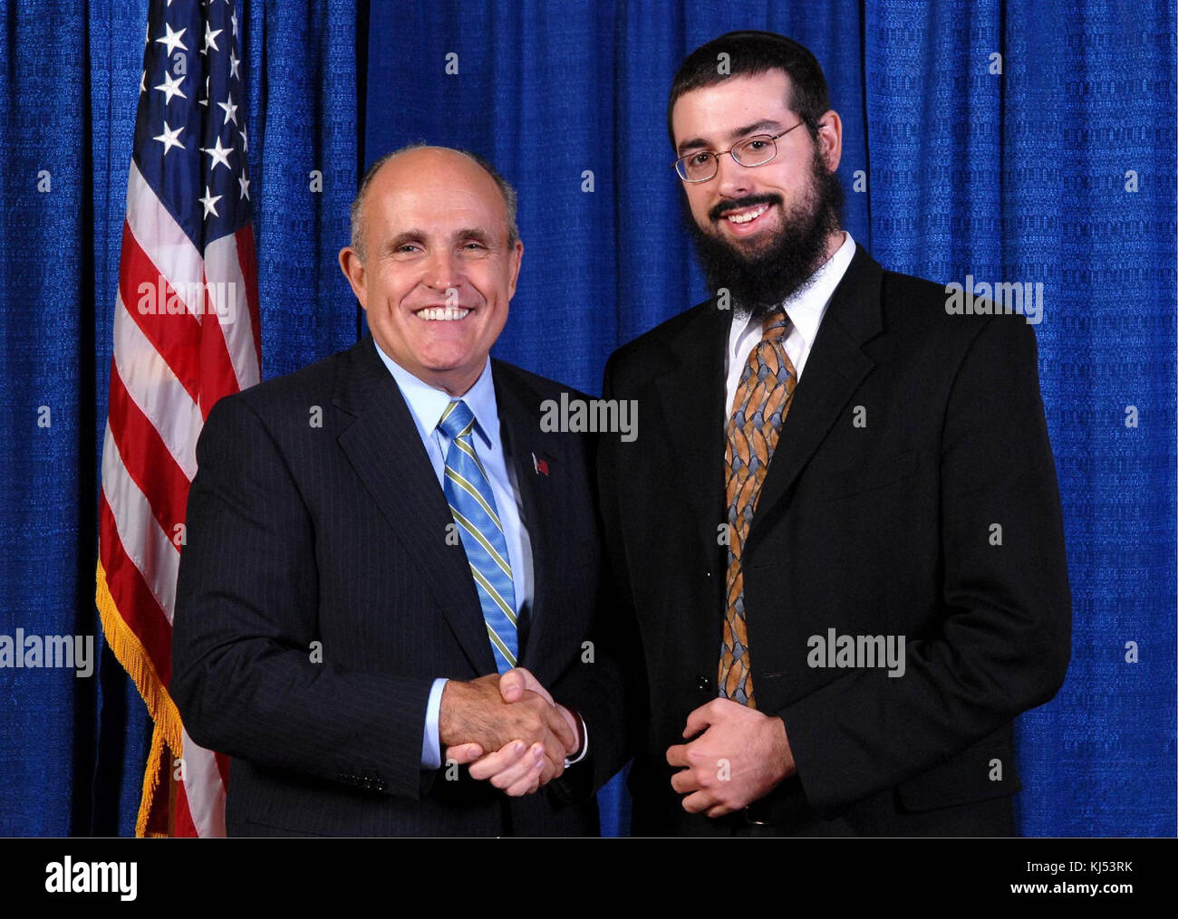 Bedrick with Giuliani Stock Photo - Alamy