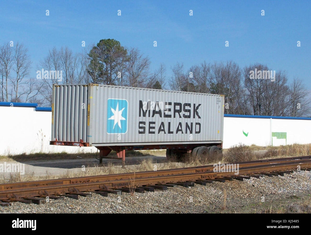Maersk 53 container Stock Photo - Alamy