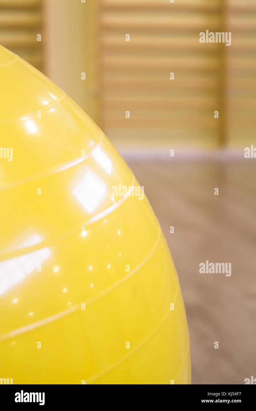 Colored balls for gymnastics and pilates classes Stock Photo - Alamy