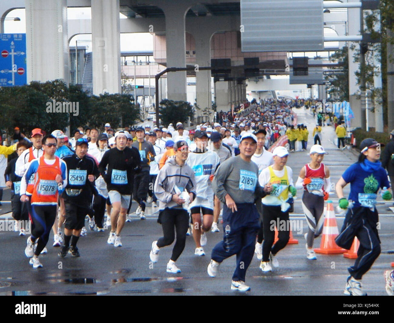 Tokyo Marathon 2007 Stock Photo - Alamy