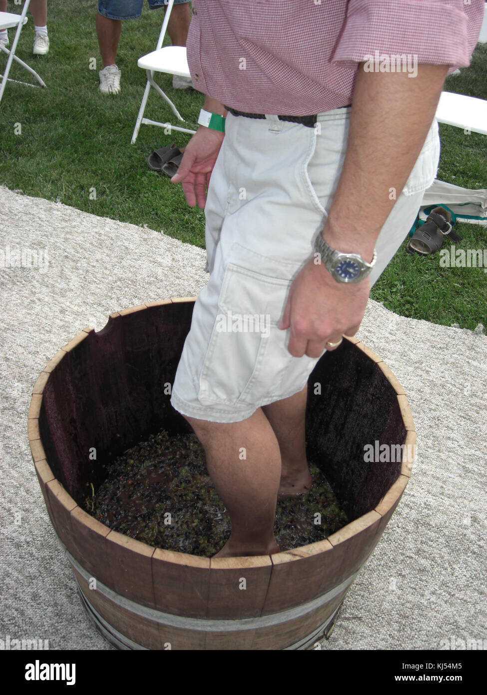 Grape stomping hi-res stock photography and images - Alamy