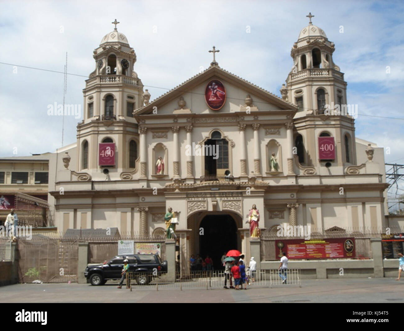 Quiapo Church Manila Stock Photo - Alamy