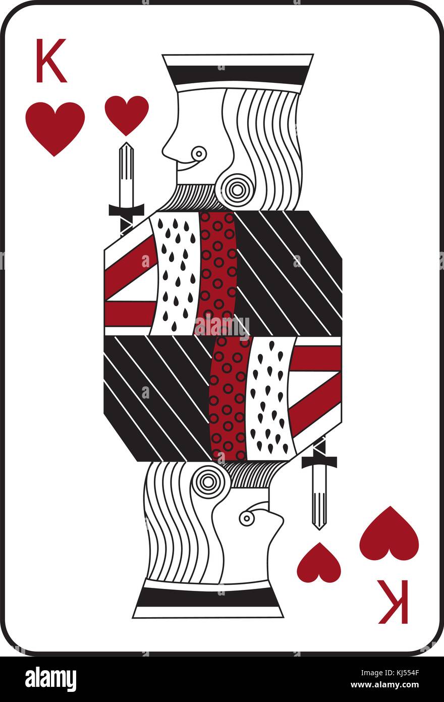 French playing card Stock Vector Images - Alamy