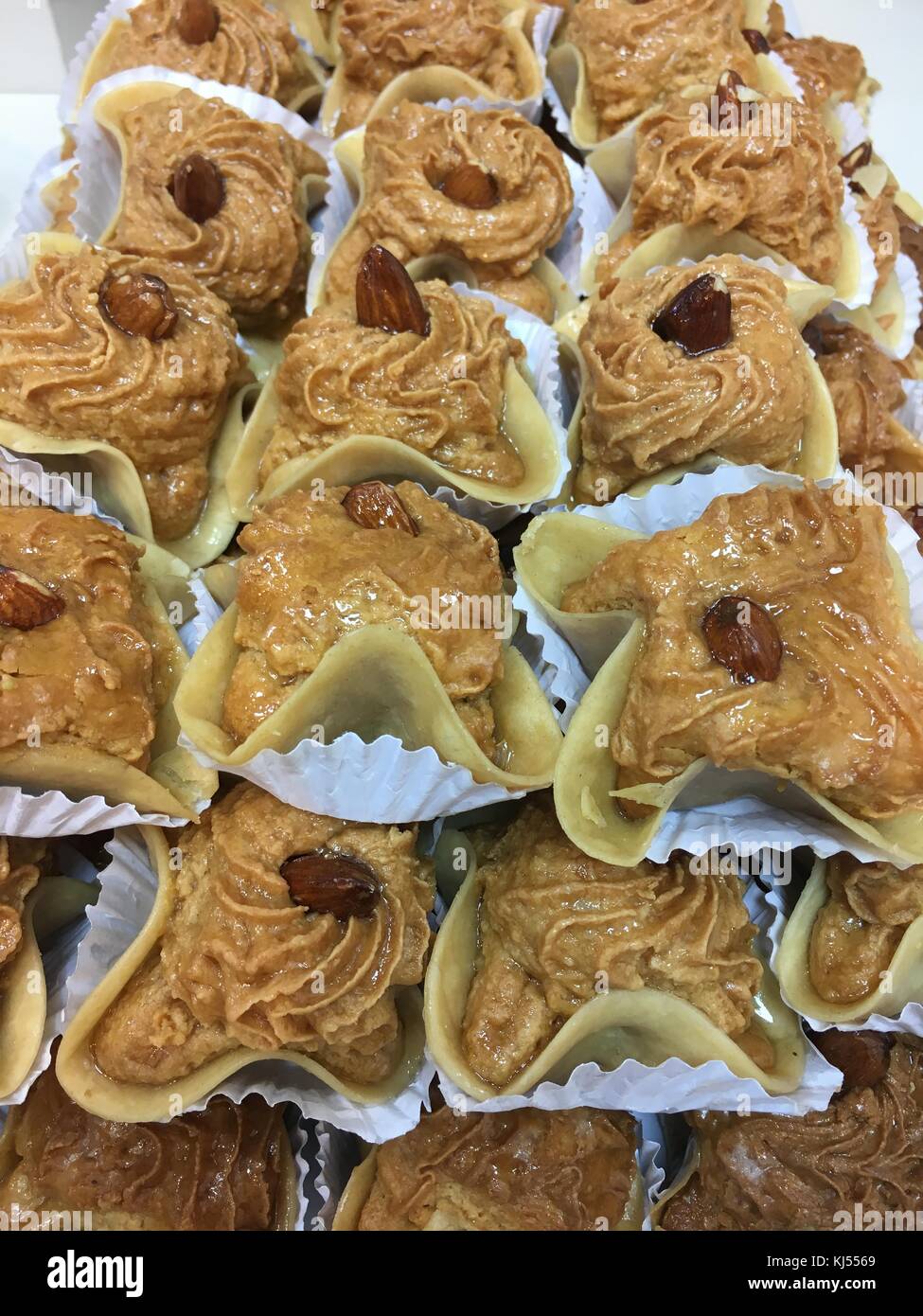 sweet delight, sweet cookies in bakery showcases Stock Photo - Alamy