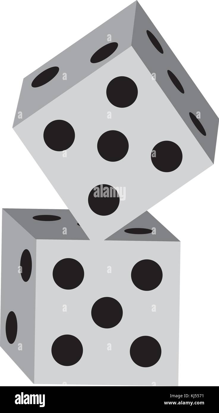 dice game icon image Stock Vector Image & Art - Alamy