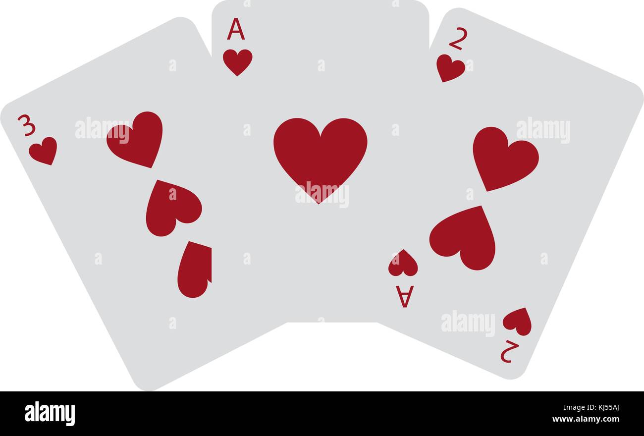 hearts suit french playing cards icon image Stock Vector Image & Art ...