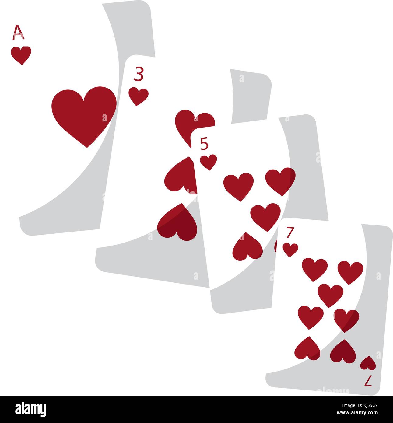 Game cards playing card french Stock Vector Images - Alamy