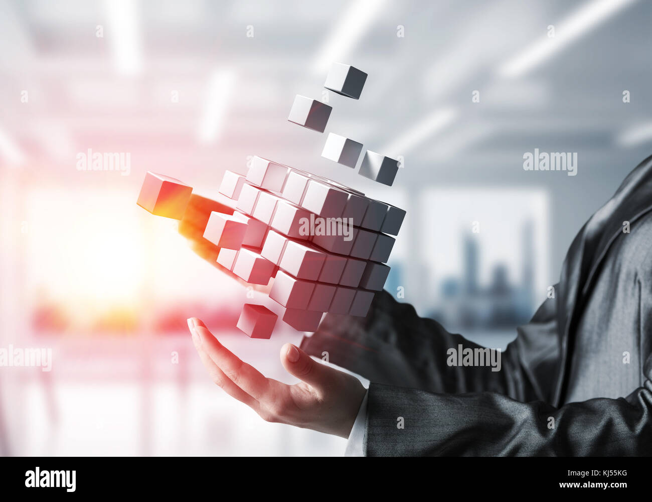 Deep analyzing and problem solving concepts Stock Photo - Alamy