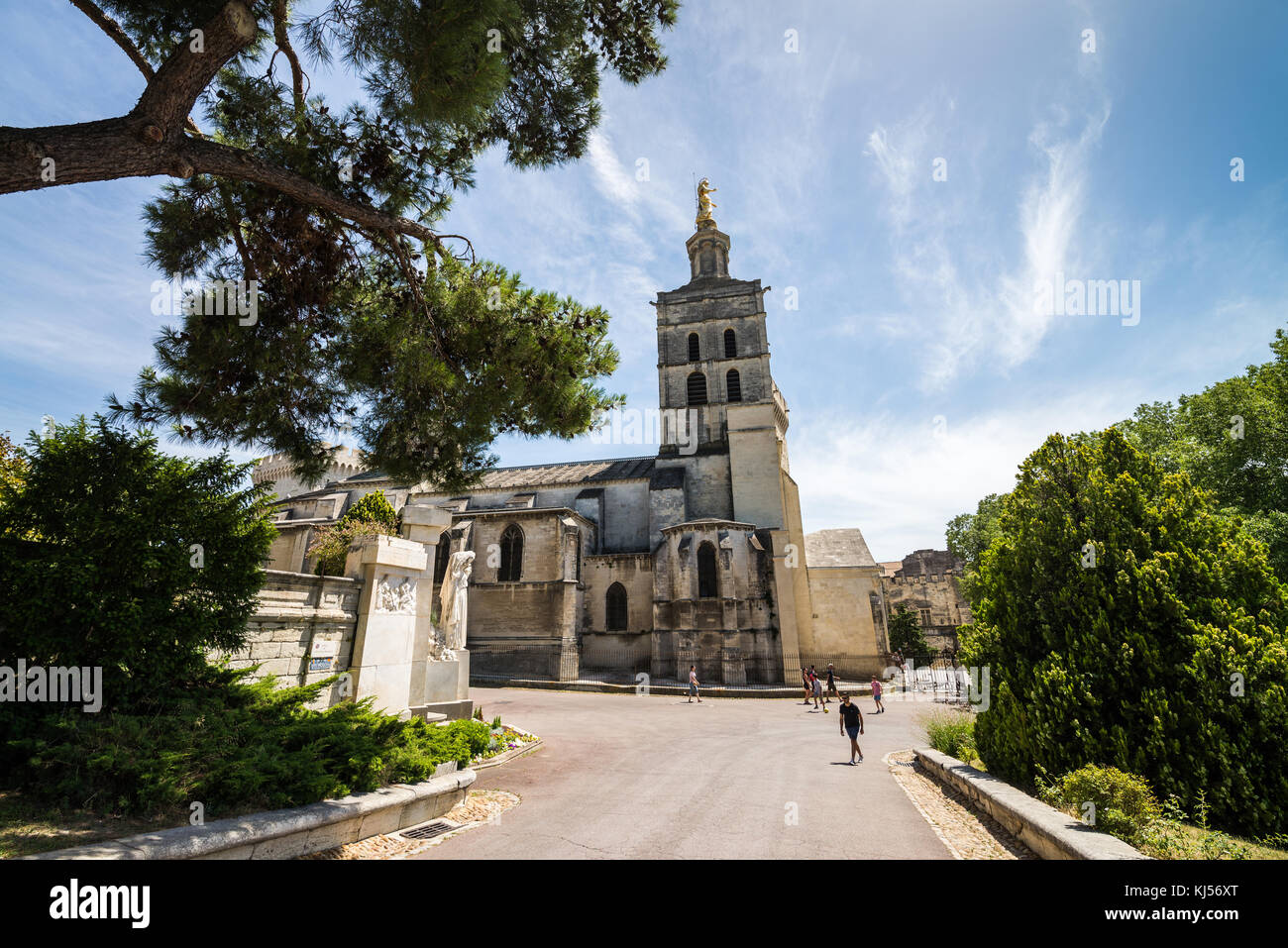 Avignon Cathedral, Notre Dame des Doms d'Avignon, Avignon, France ...