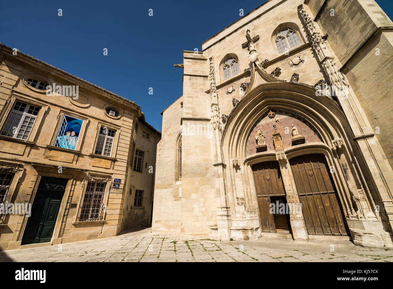 Church Saint-Agricol, Avignon, departement Vaucluse, region Provence ...