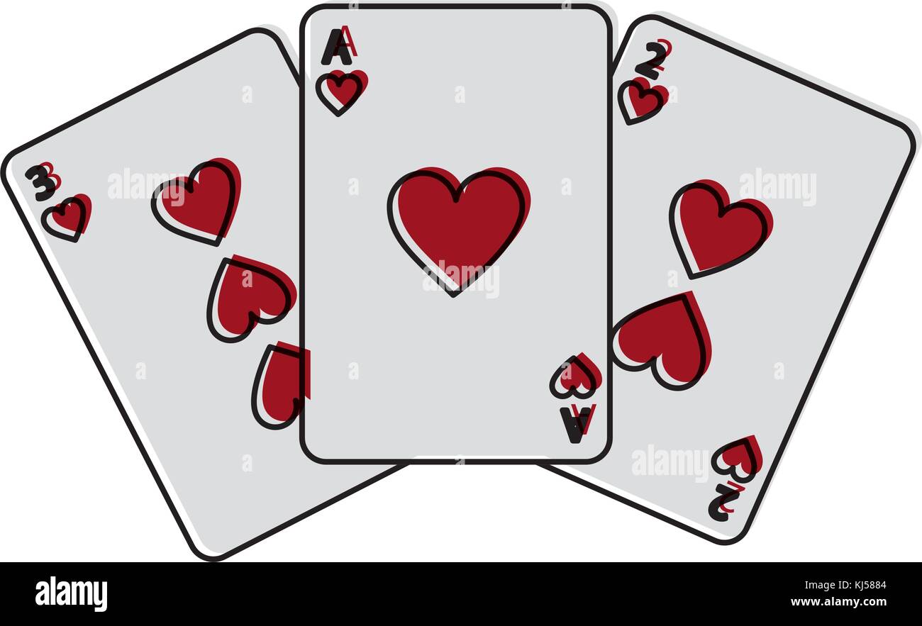 Game cards playing card french Stock Vector Images - Alamy