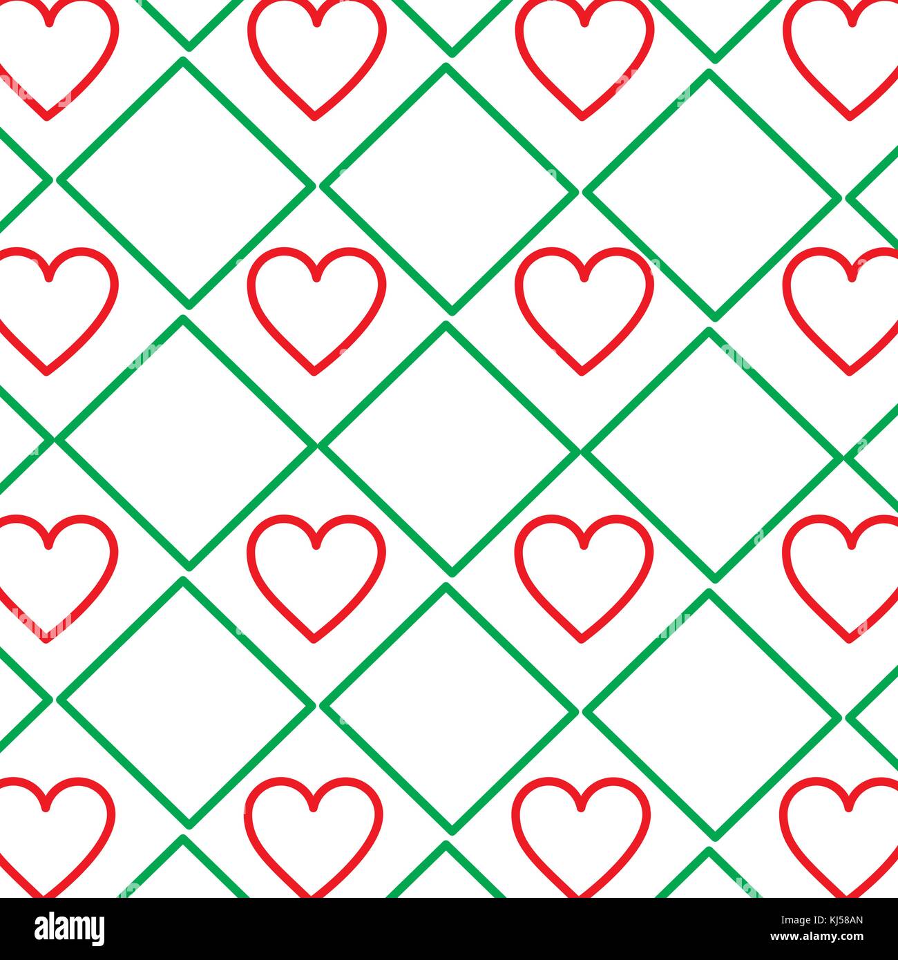 seamless poker pattern with hearts card casino texture Stock Vector ...