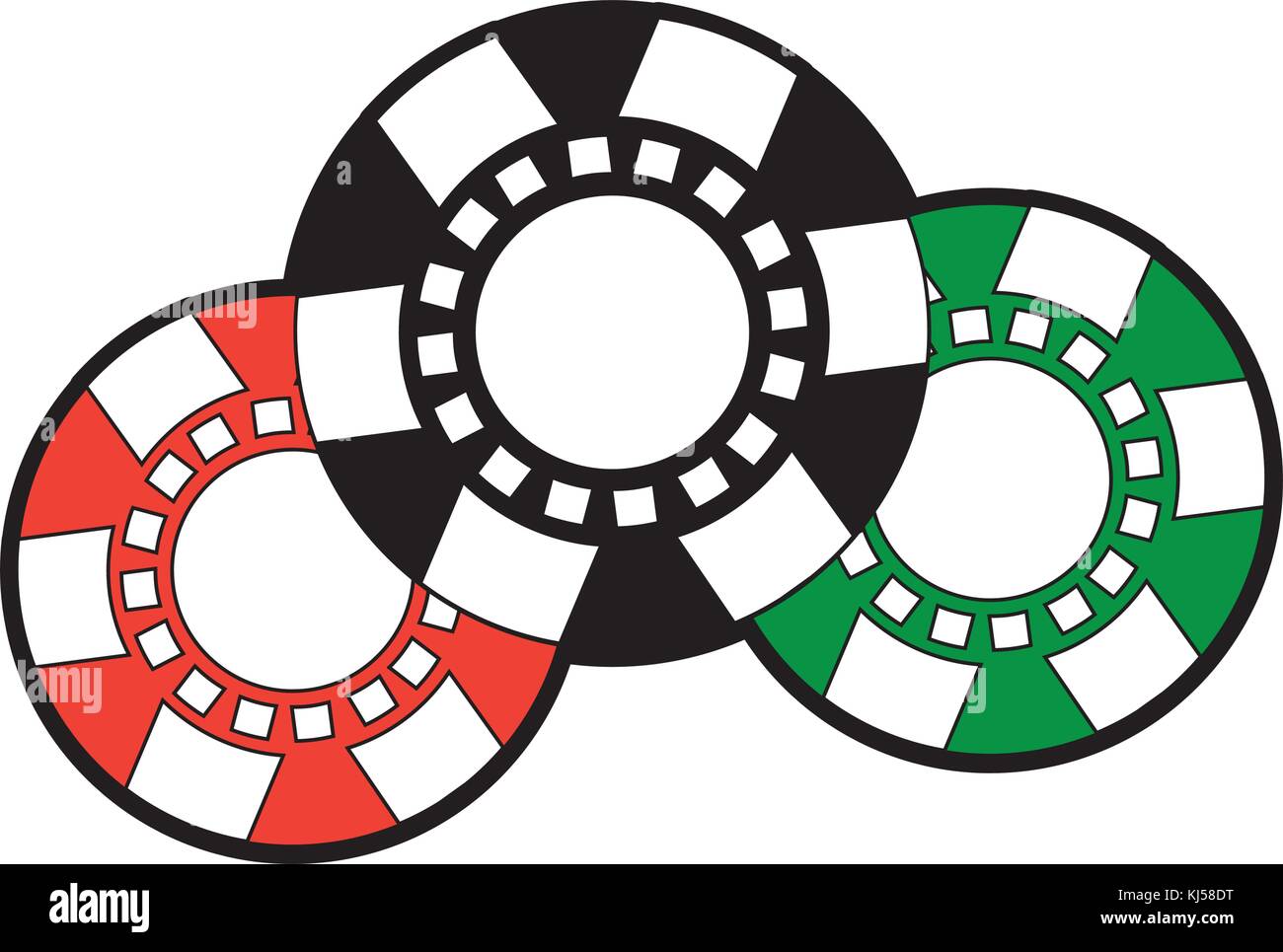 Glow chips Stock Vector Images - Alamy