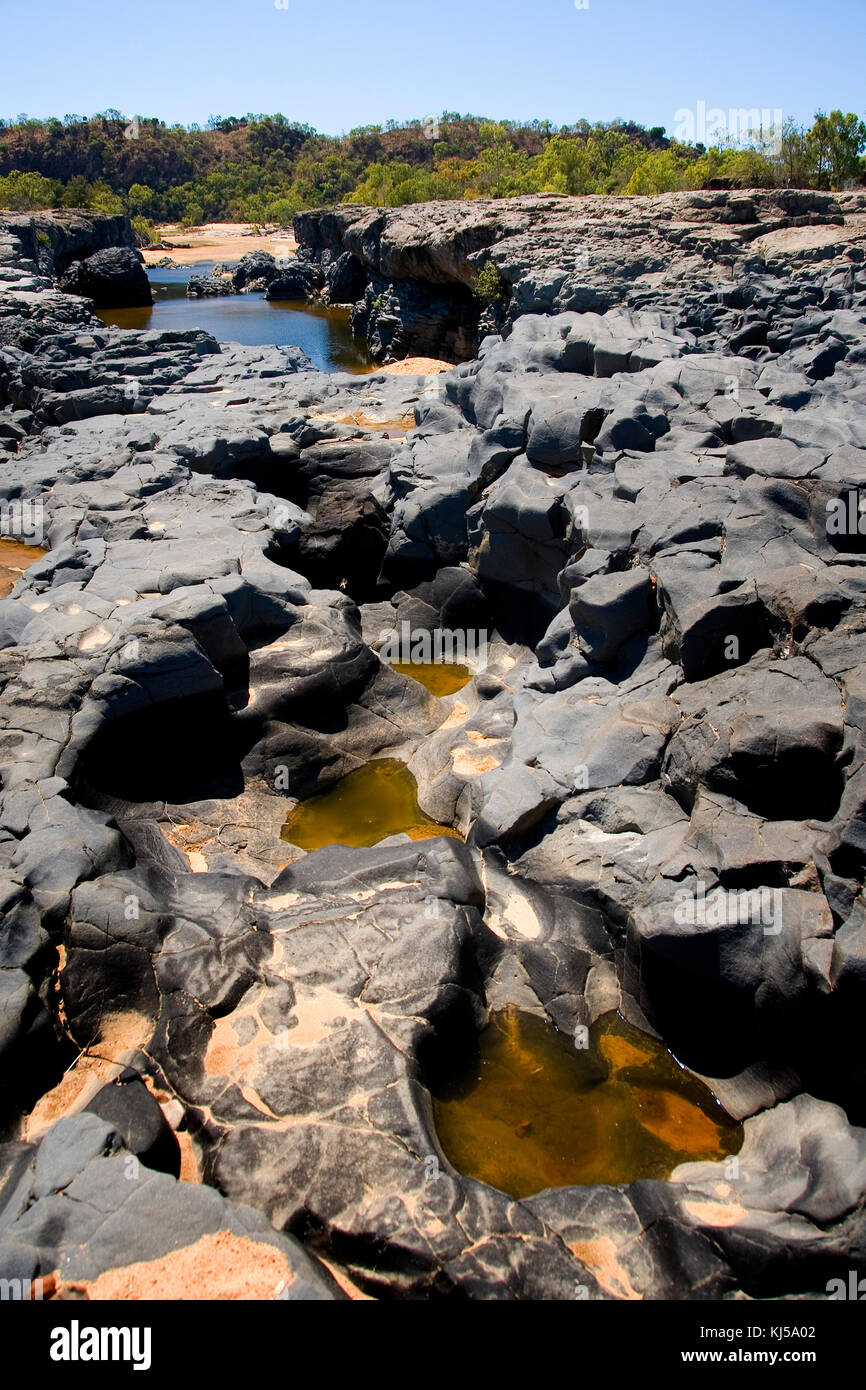 Copperfield Gorge at Einasleigh in the Queensland Gulf country Stock ...