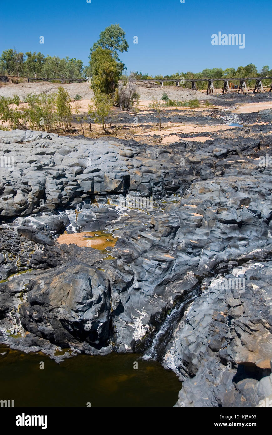 Copperfield Gorge at Einasleigh in the Queensland Gulf country Stock ...