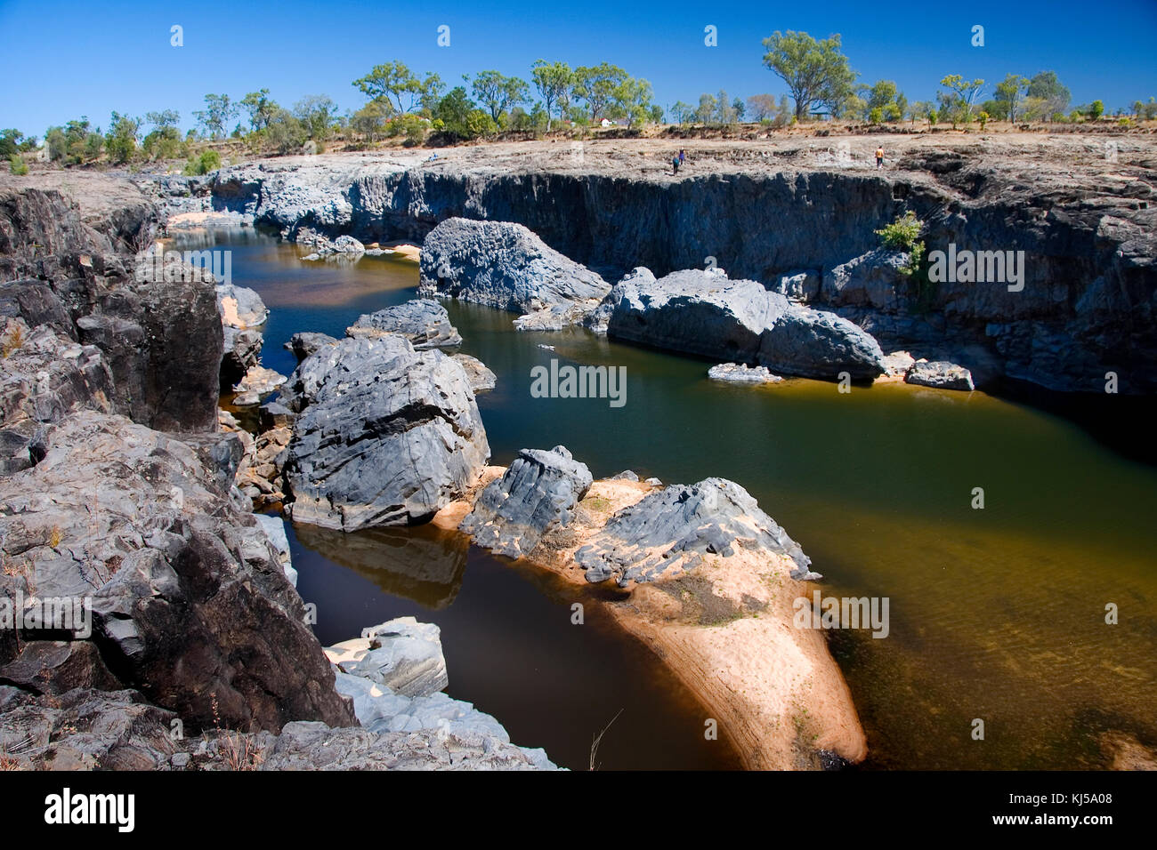 Copperfield Gorge at Einasleigh in the Queensland Gulf country Stock ...
