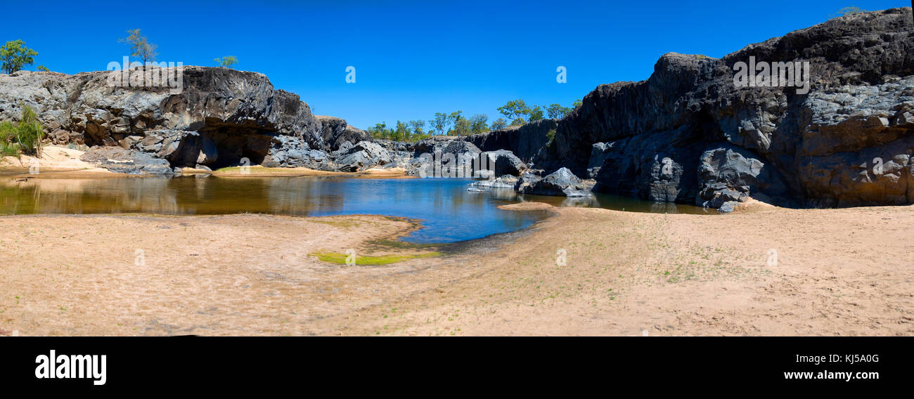Copperfield Gorge at Einasleigh in the Queensland Gulf country Stock ...