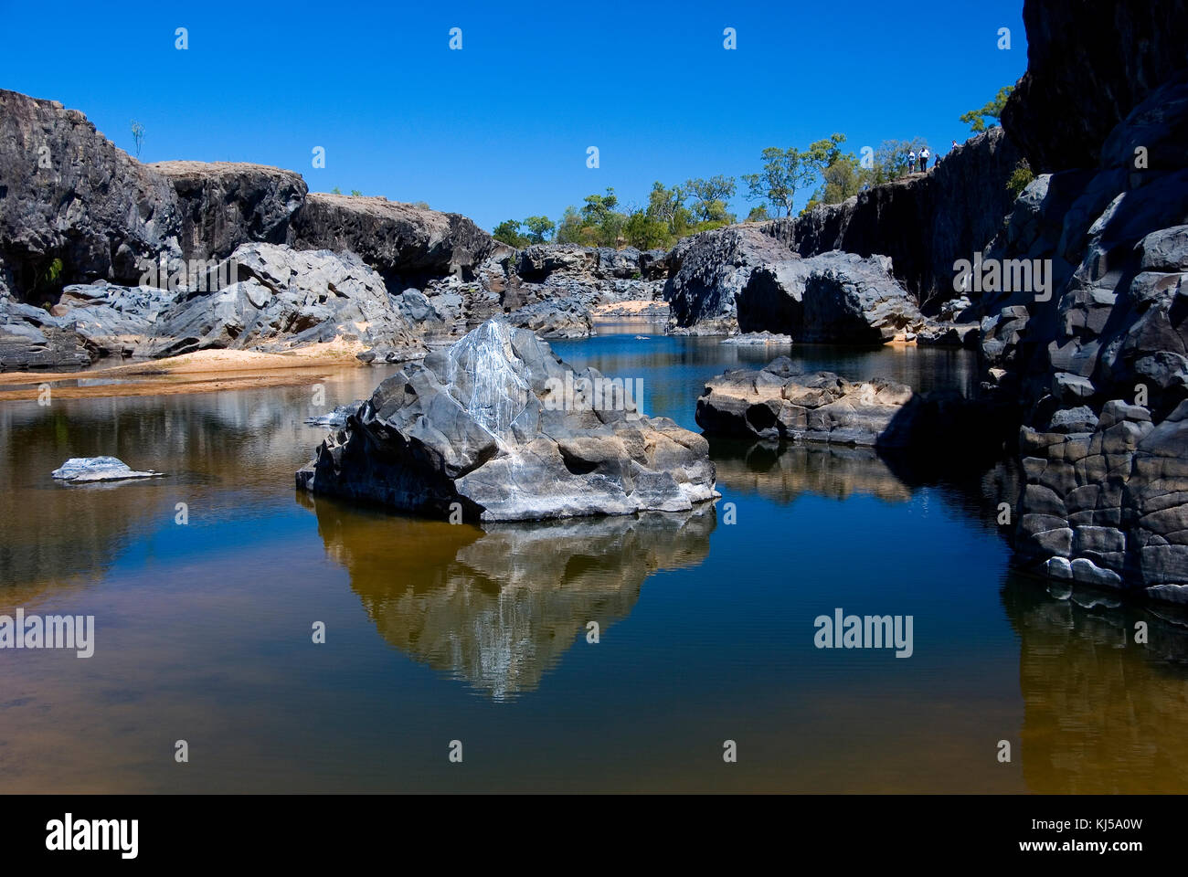 Copperfield Gorge at Einasleigh in the Queensland Gulf country Stock ...