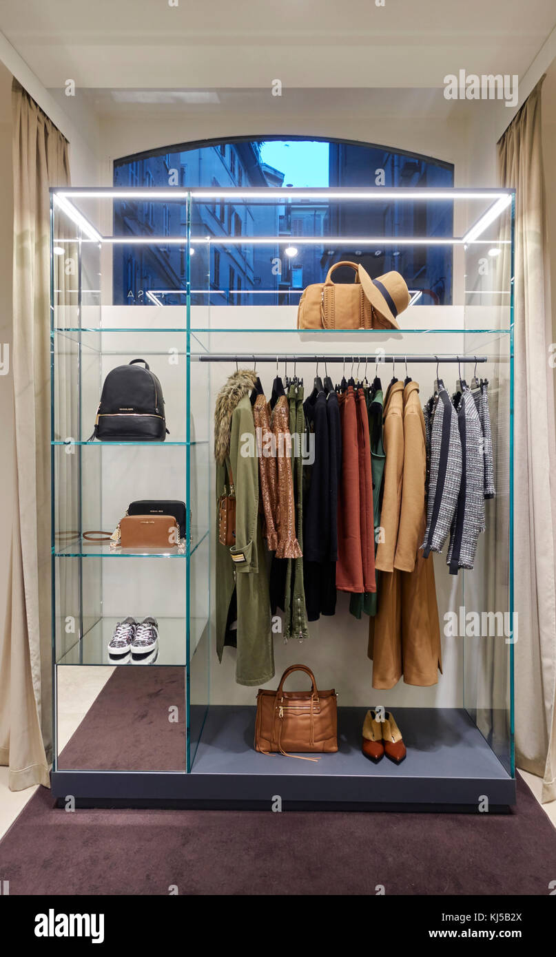 Elegant retail fashion store for women Stock Photo - Alamy