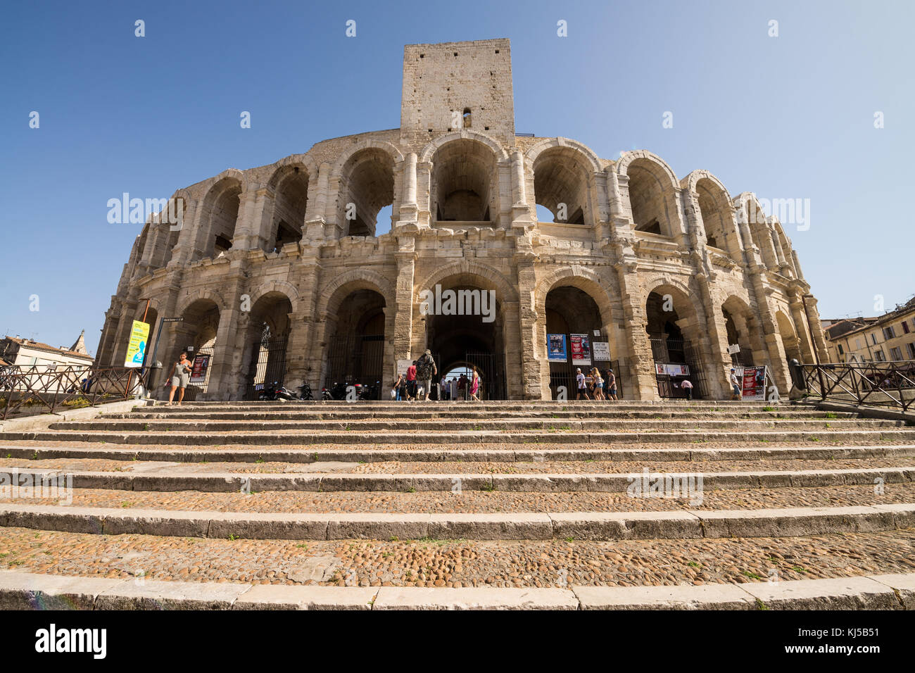 Roman amphitheater, Arles, Provence, France, Europe Stock Photo - Alamy