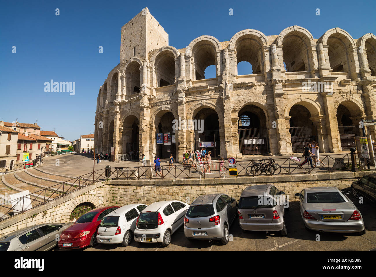 Roman amphitheater, Arles, Provence, France, Europe Stock Photo - Alamy