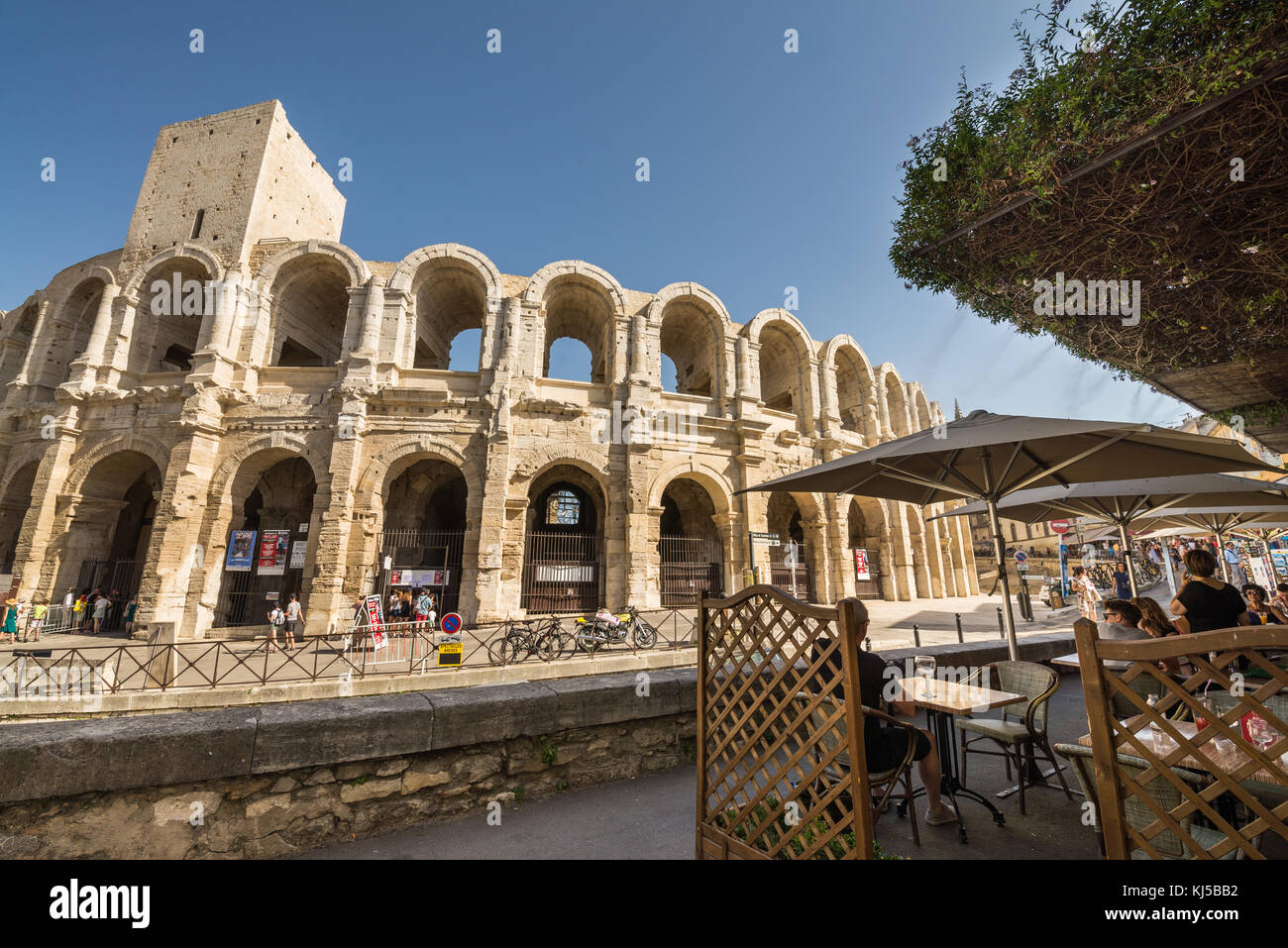 Roman amphitheater, Arles, Provence, France, Europe Stock Photo - Alamy