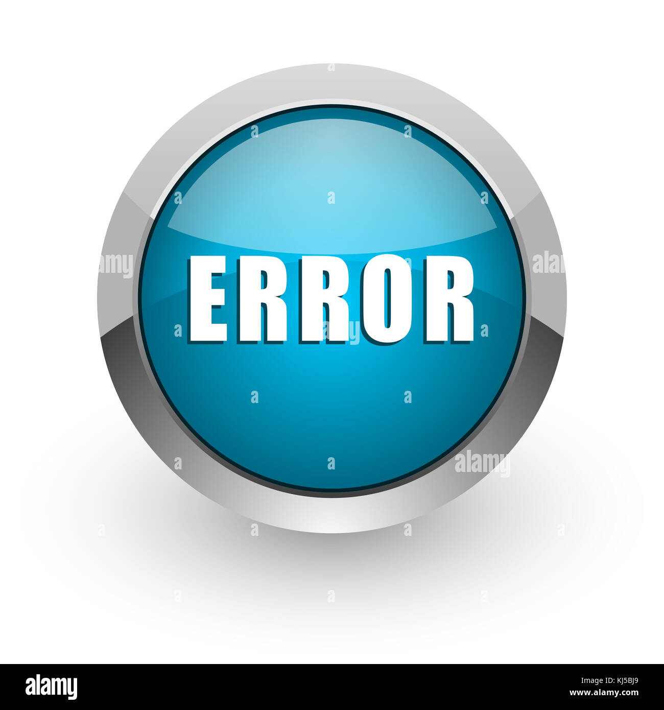 Problem icon metallic internet button hi-res stock photography and ...