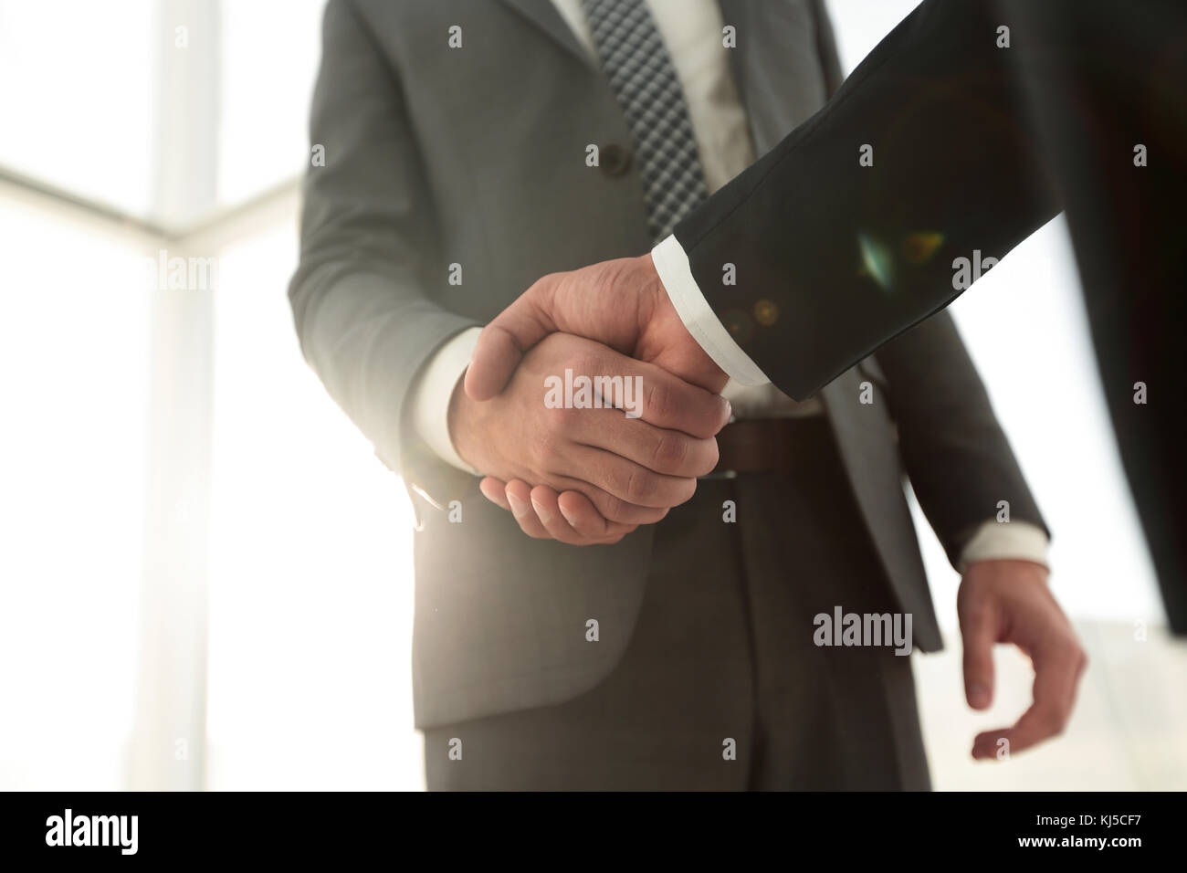 Effective negotiation with client. Business concept photo Stock Photo ...