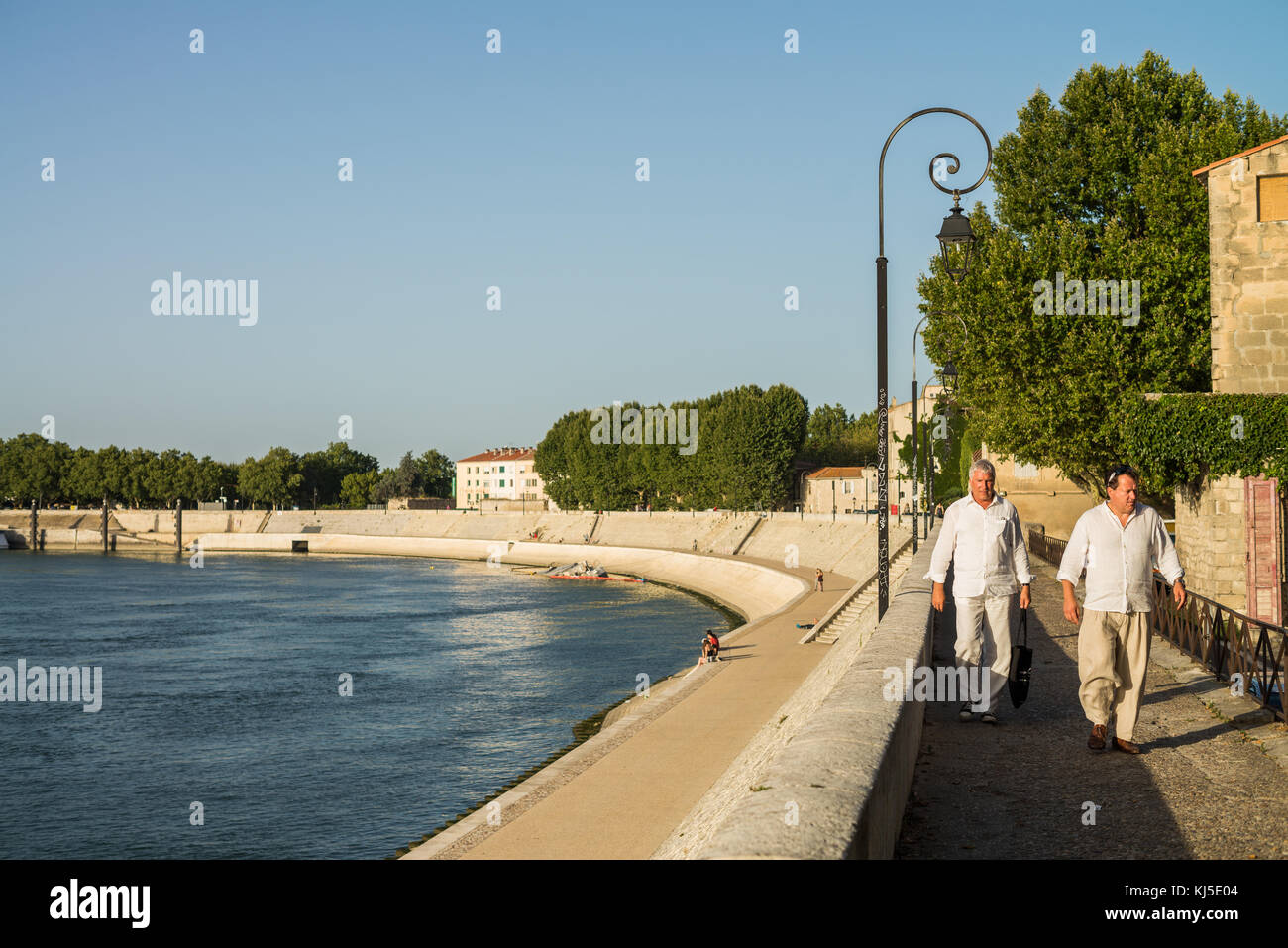 River Rhona, Arles, Provence, France, Europe Stock Photo - Alamy
