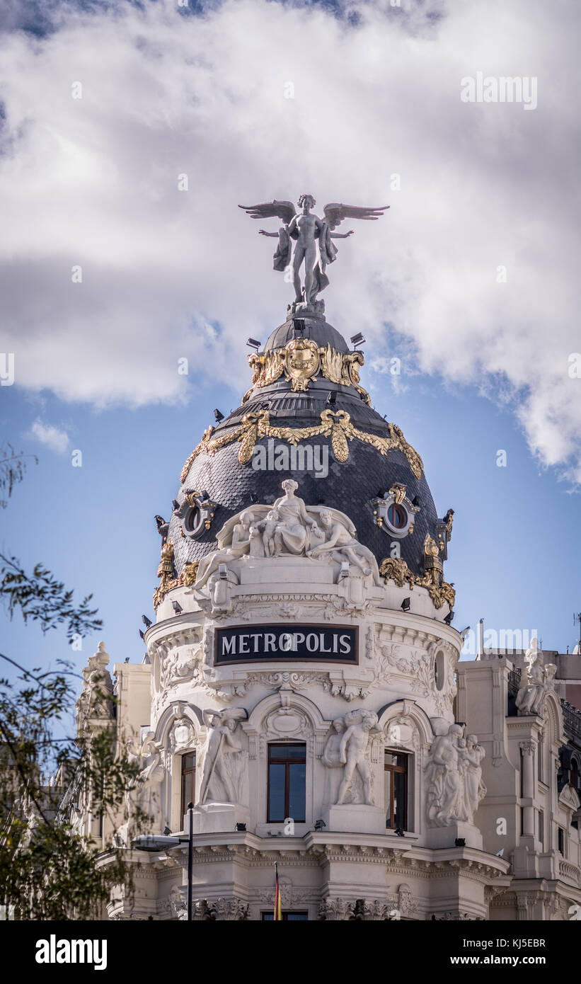 Metropolis Building or Edificio Metrópolis Stock Photo - Alamy