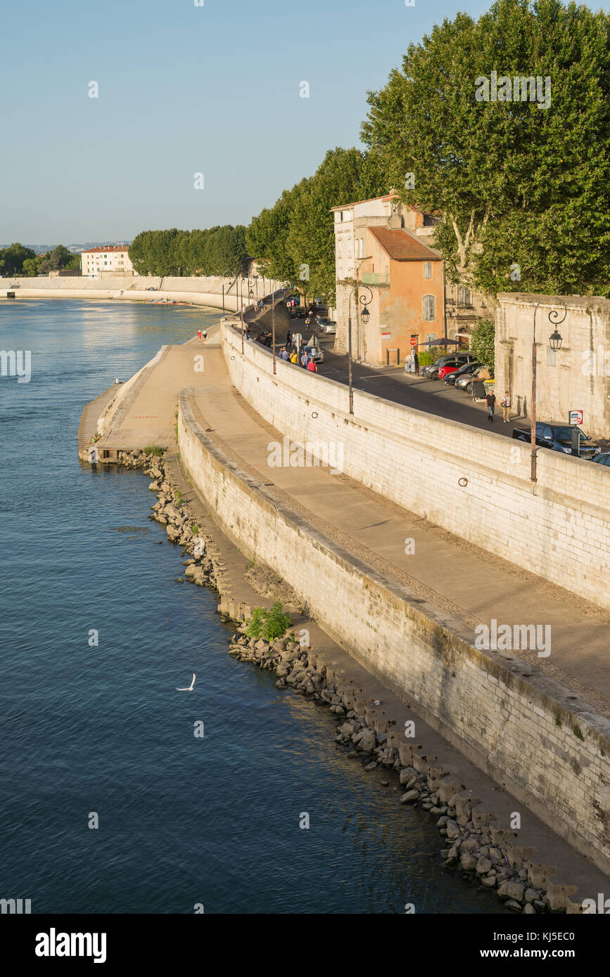 River Rhona, Arles, Provence, France, Europe Stock Photo - Alamy