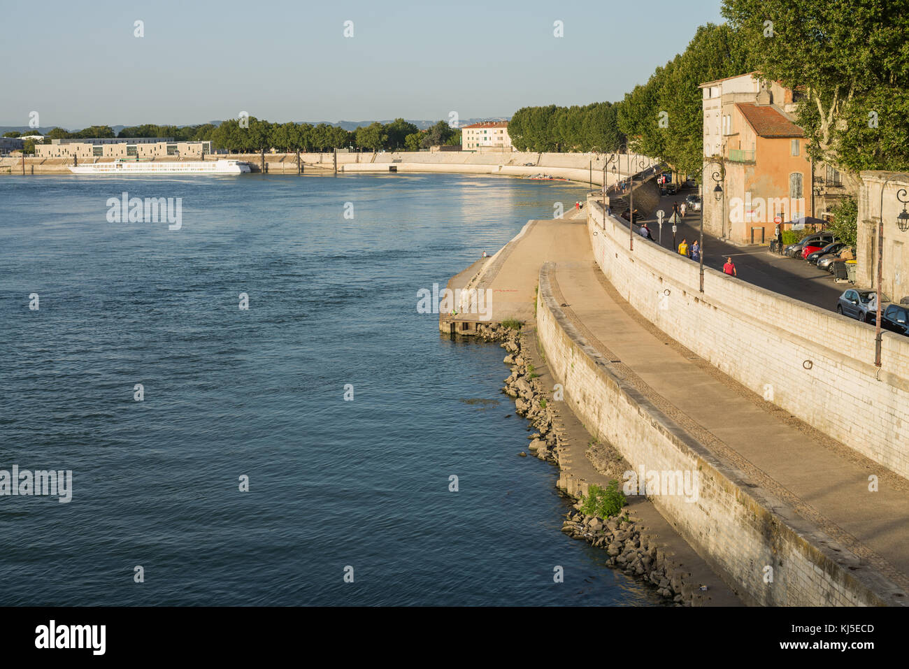 River Rhona, Arles, Provence, France, Europe Stock Photo - Alamy