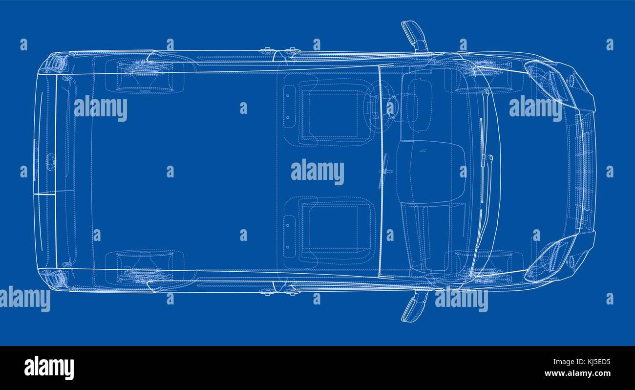 Concept car. Vector Stock Vector Image & Art - Alamy