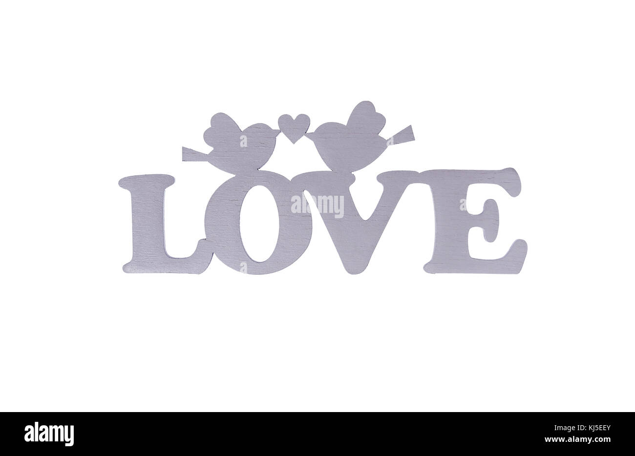 Word Love on a white background Stock Photo - Alamy