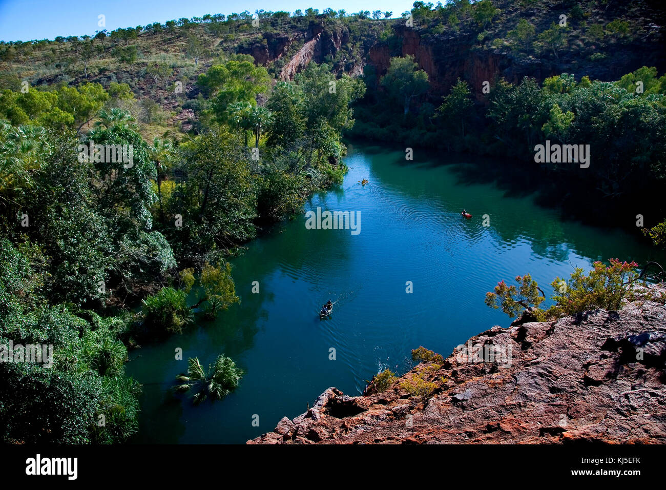 Main Gorge, Boodjamulla (Lawn Hill) National Park, northwest Queensland ...