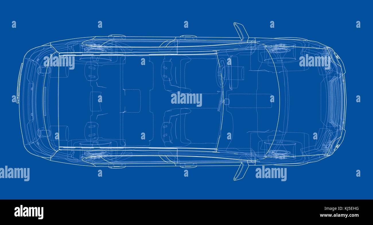 Concept car. Vector Stock Vector Image & Art - Alamy