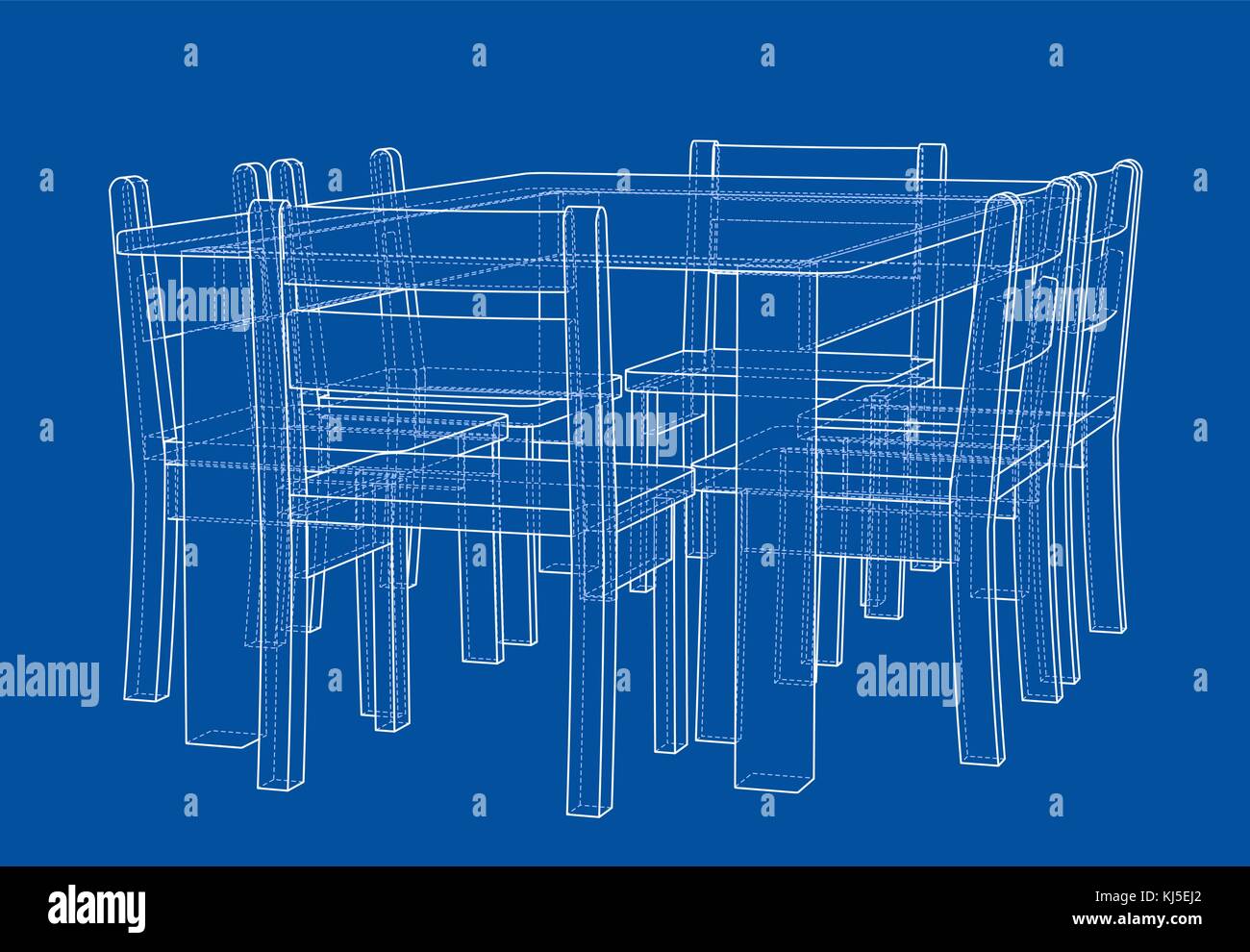 Armchair coffee table 3d Stock Vector Images - Alamy