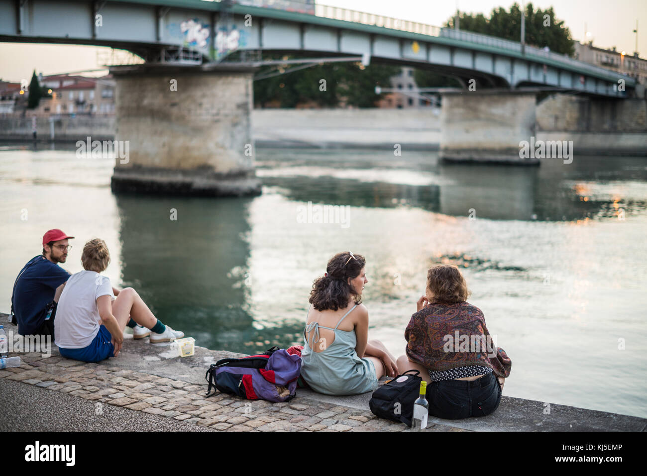 River Rhona, Arles, Provence, France, Europe Stock Photo - Alamy